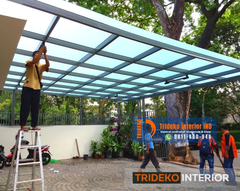 Panduan Fantasi Teknik Pemasangan Atap Kaca 2026 | Trideko