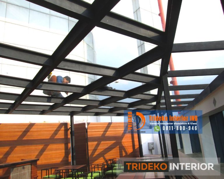 Kanopi Baja WF 2026 Atap Kaca Tempered & Laminated Terbaik